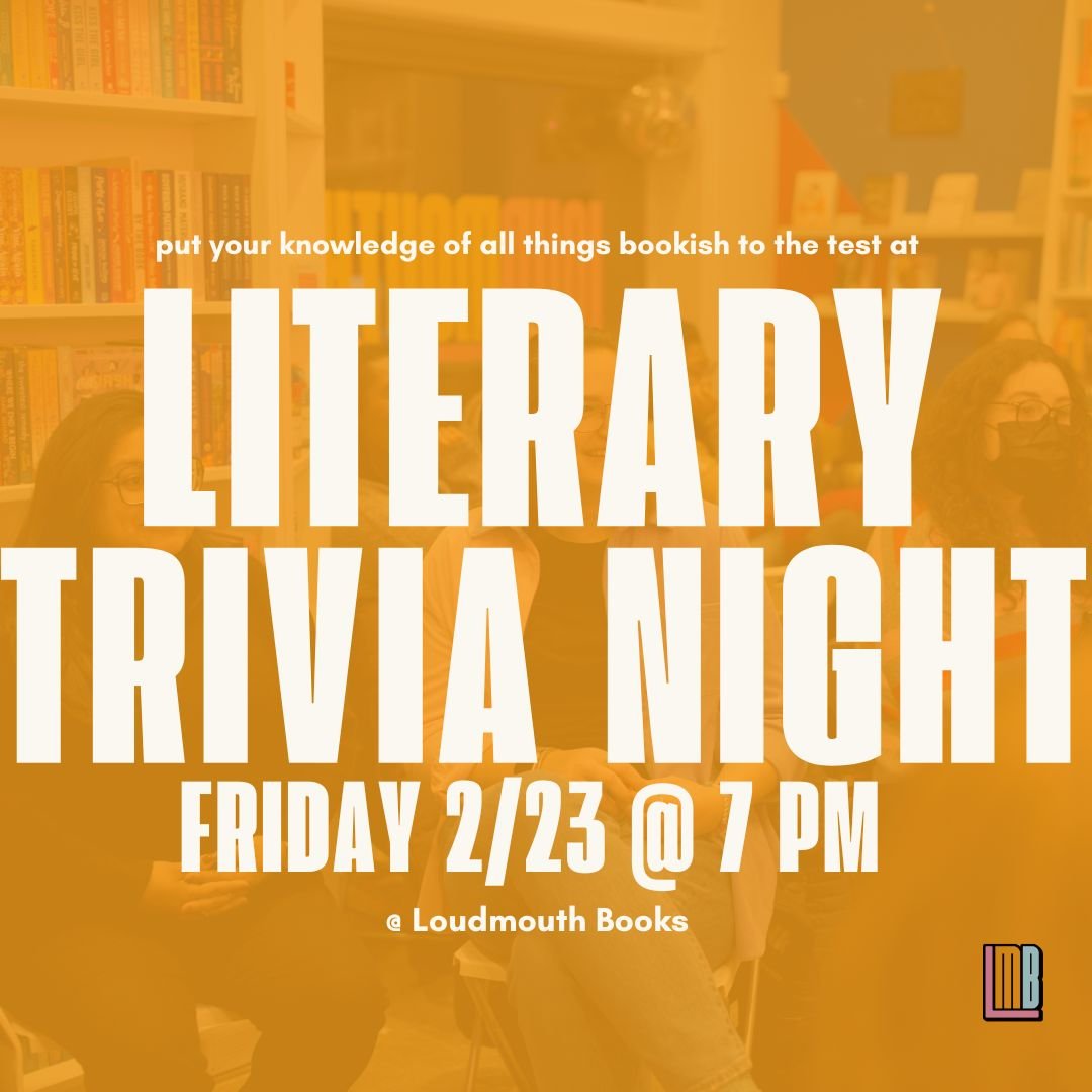 EVENTS — LOUDMOUTH BOOKS