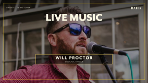 Will Proctor | Live Music | 17 October 2025 — BAHA Bowness