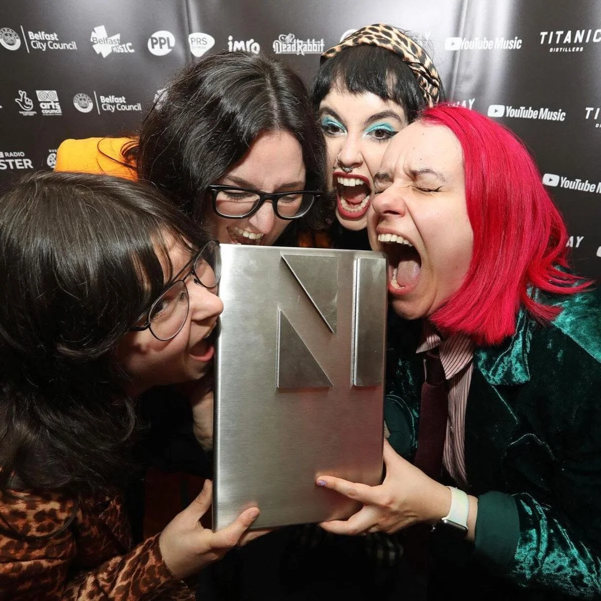 PROBLEM PATTERNS Win Album of The Year @ Northern Ireland Music Prize 2024 — Click Roll Boom