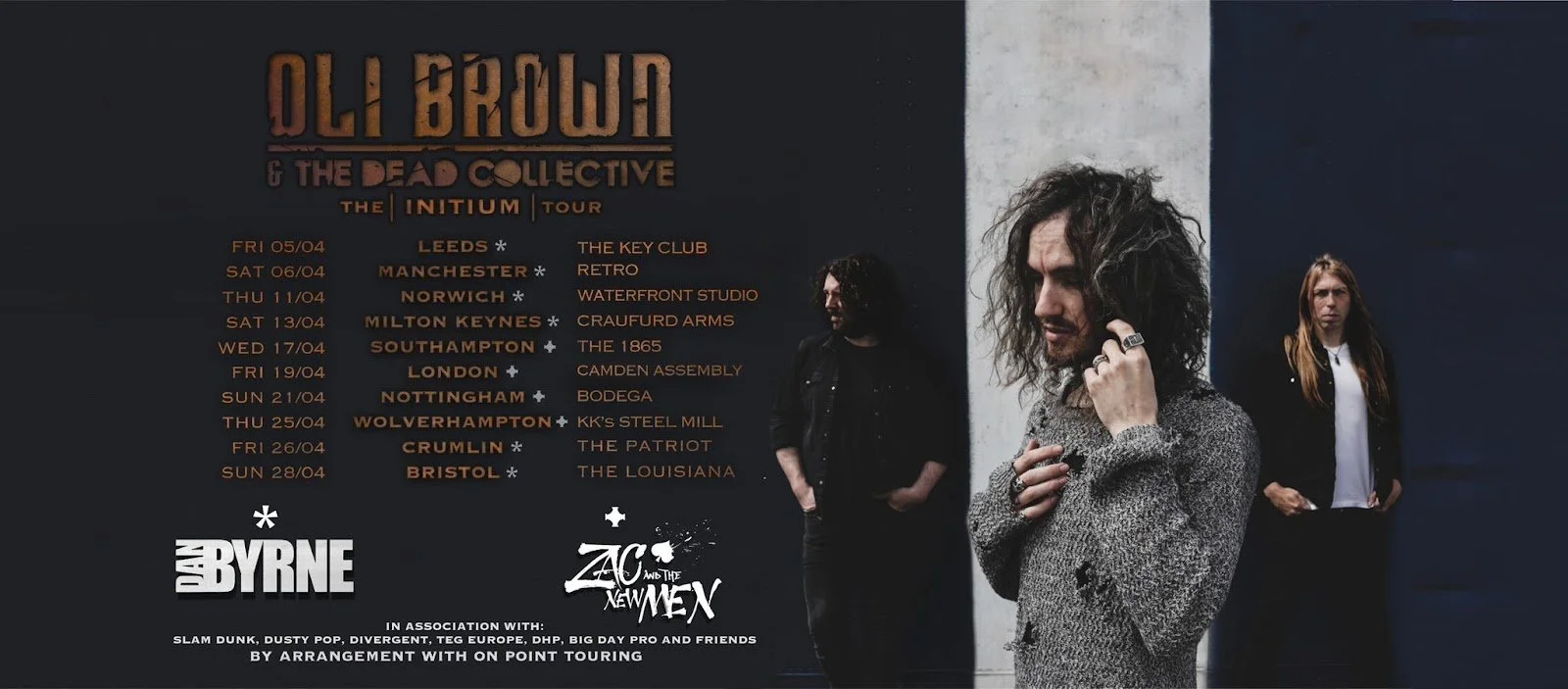 Oli Brown & The Dead Collective Tour - Special Guests Announced — Click ...