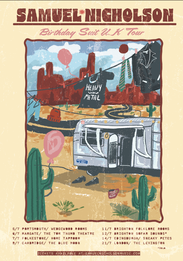 Samuel Nicholson Releases New Album 'Birthday Suit' Exploring Neuro-Divergence & Love Out Now ...