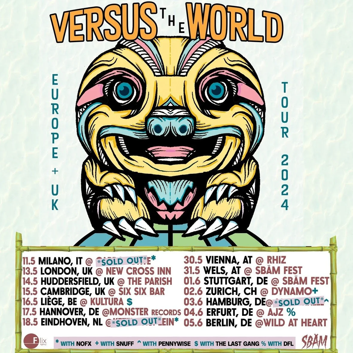 Santa Barbara, CA's Versus The World (Feat. Members of Lagwagon, Good ...