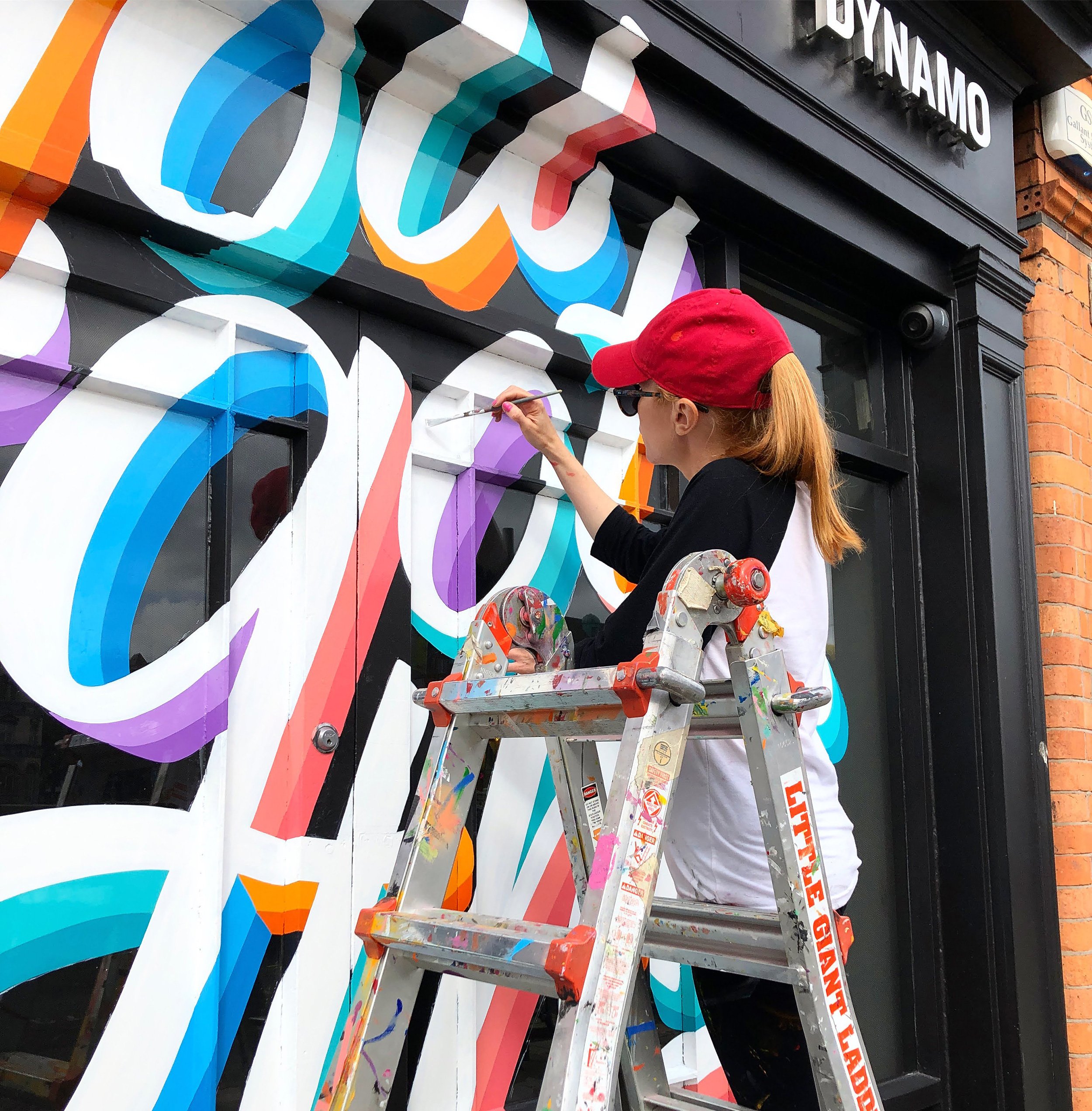 Wall Mural | Dynamo Mural Street Art Dublin — SIGNS OF POWER