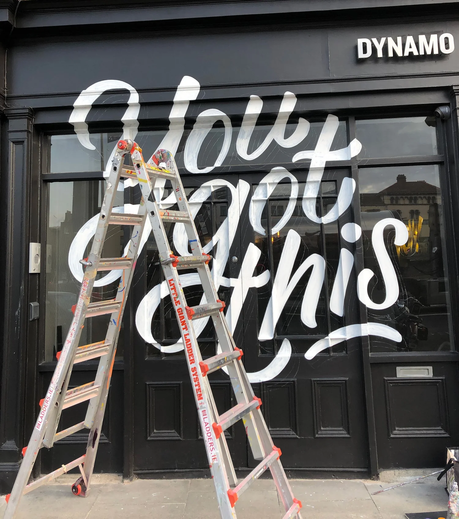 Wall Mural | Dynamo Mural Street Art Dublin — SIGNS OF POWER