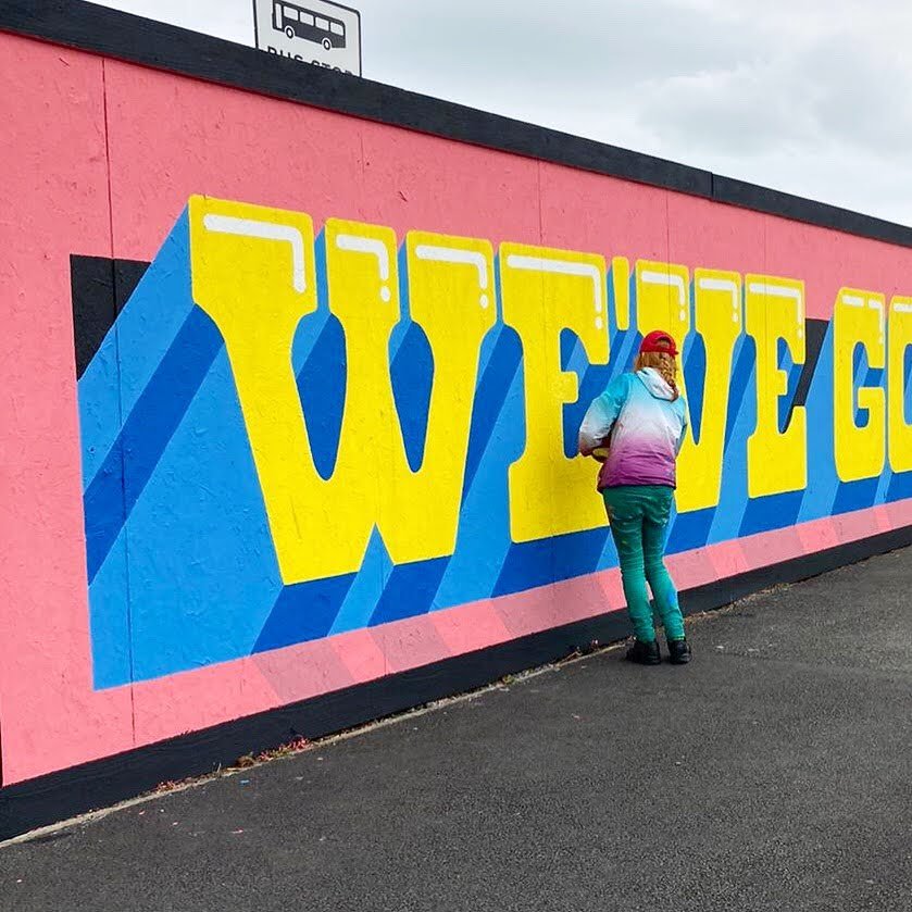 WALL MURAL - Kilkenny Street Art — SIGNS OF POWER