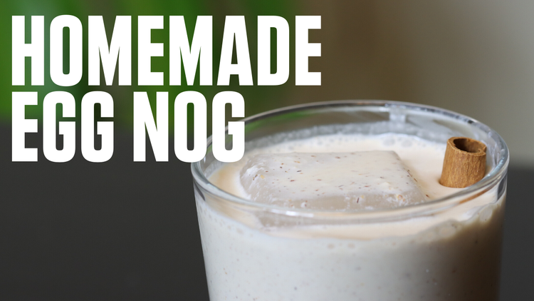 EASY HOMEMADE EGG NOG — Charlie Anderson