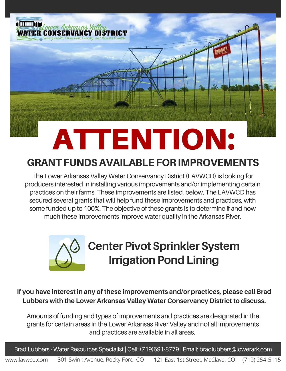 Water Quality — Lower Arkansas Valley Water Conservancy District