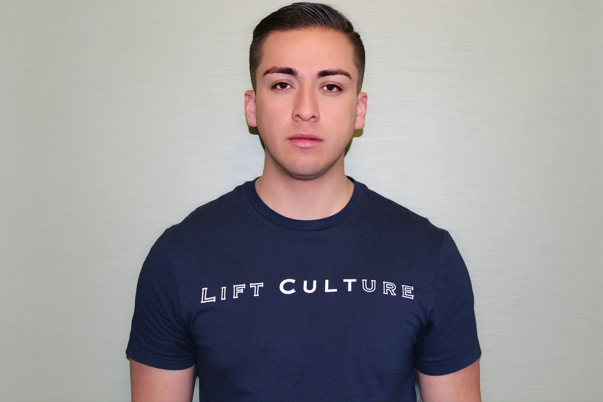 Fitted Block Tee — Lift Culture Apparel