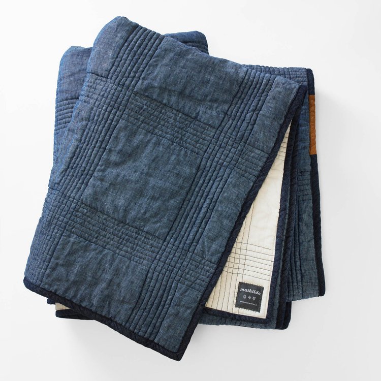 Shop Handmade Linen Quilts — Mathilde