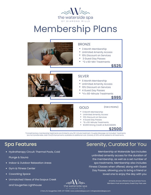 Waterside Spa - Diamond Mills