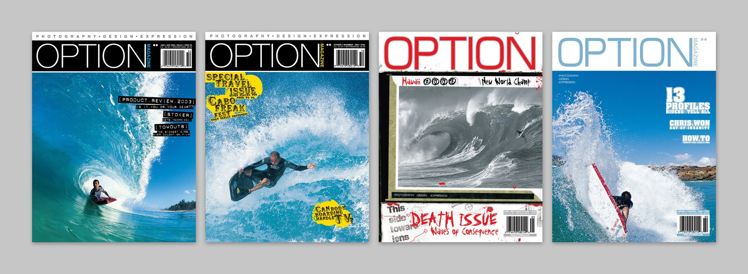 Option Magazine — MICHAEL STONIS