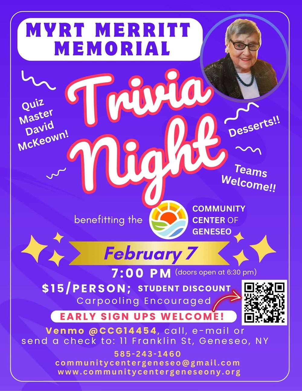 Myrt Merritt Memorial Trivia Night — Visit Geneseo New York