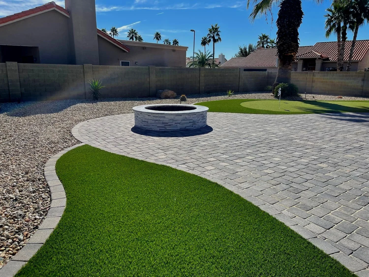 Pavers And Grass Designs