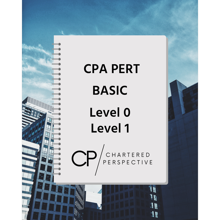 CPA PERT Premium Guide - Example Answers Levels 0-2, Analysis, and ...