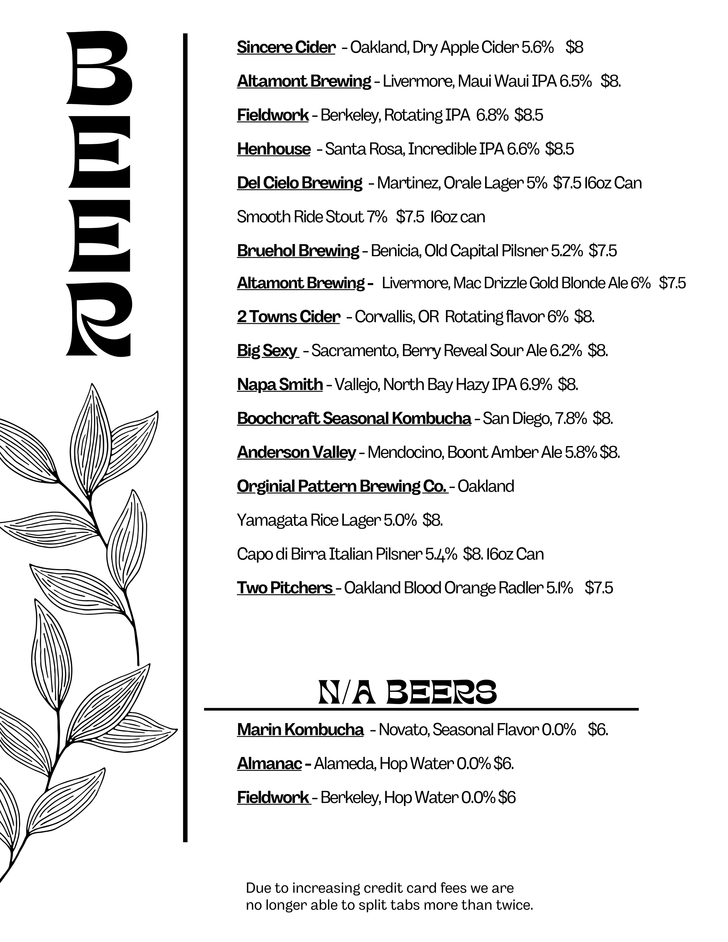 MENU | Order Now for Fresh Flavors — PROVISIONS