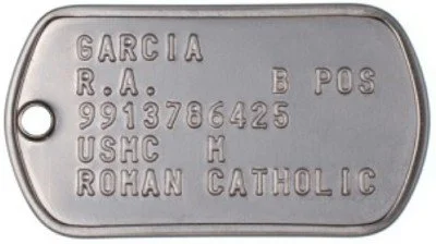 Real Military Dog Tags