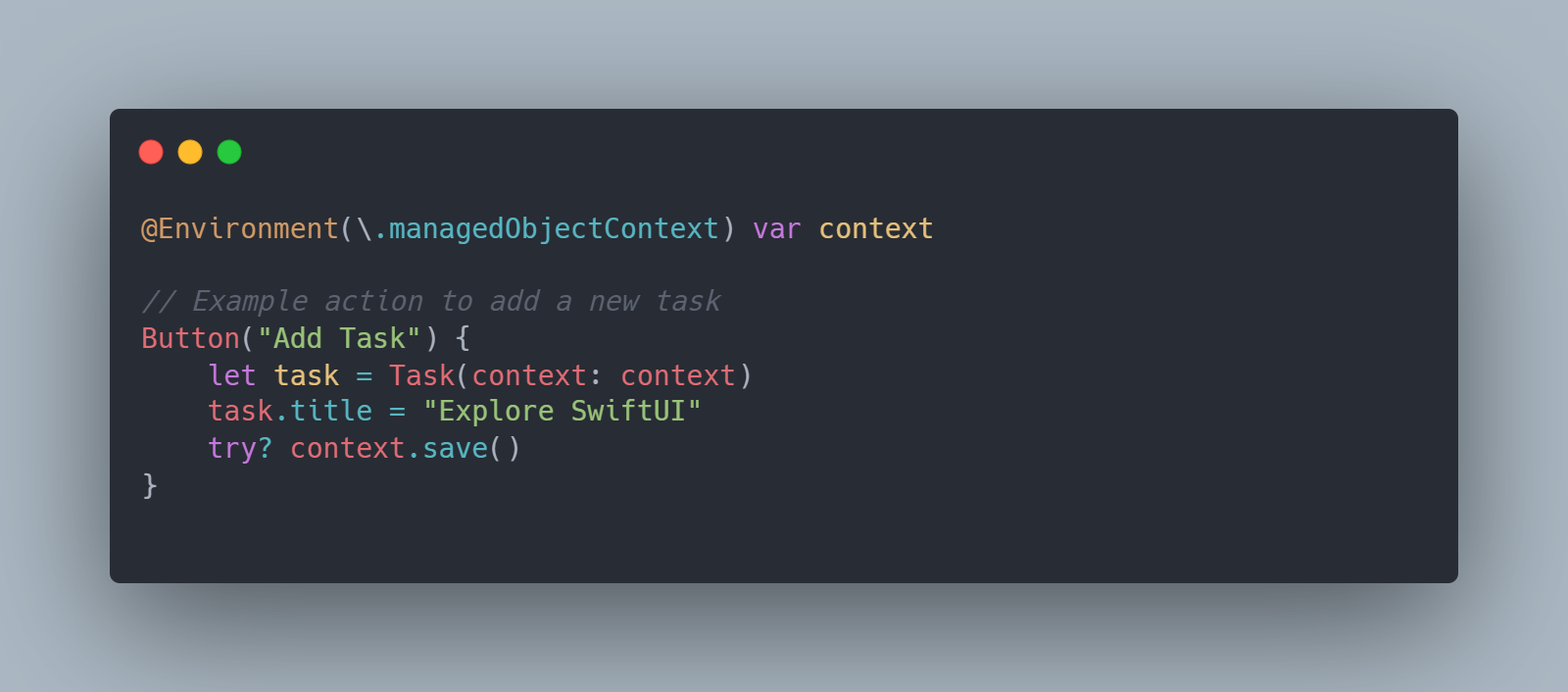 CoreData and SwiftUI: Seamless Data Persistence | Swiftly-Developed — Swiftly-Developed