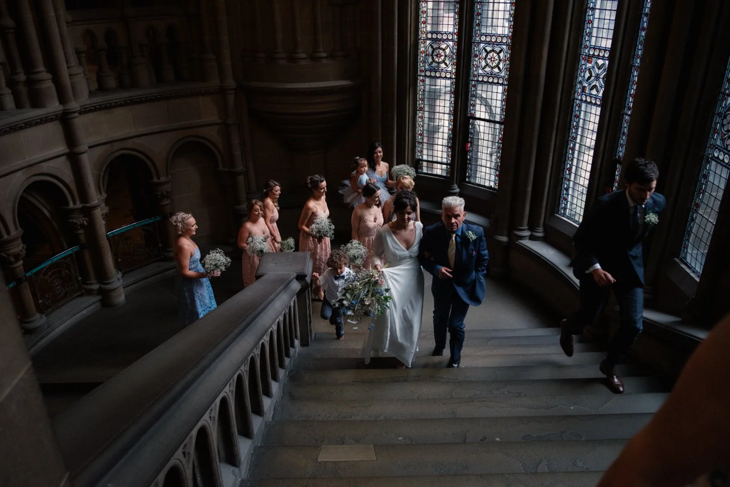 Esther & Sean's Cool & DIY Vibes Wedding At Manchester Town Hall. With ...