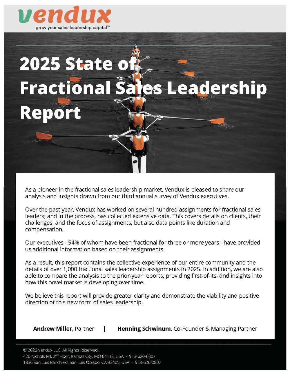 2025 State of Fractional Sales Leadership