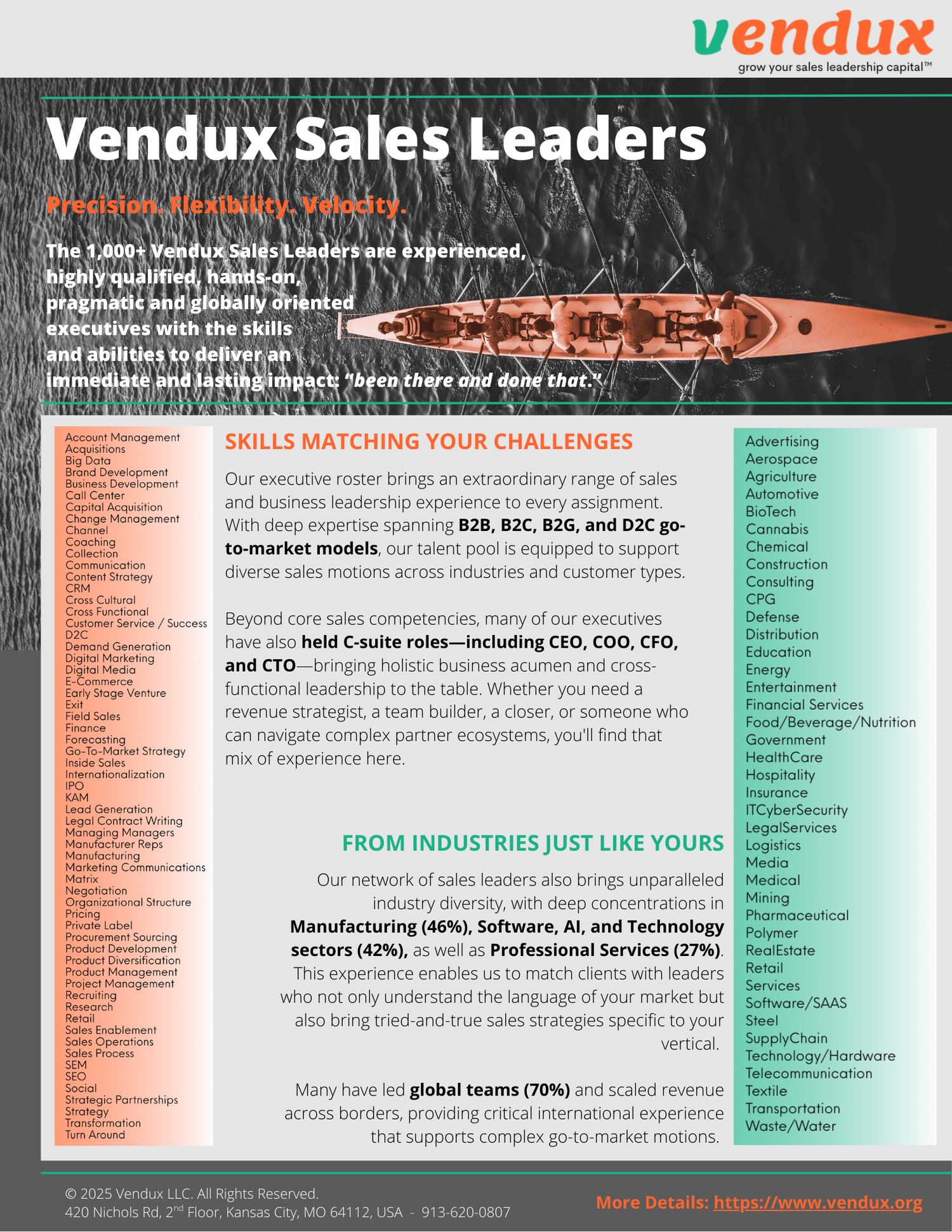 Find Fractional Sales Leadership for Your SMB - Vendux