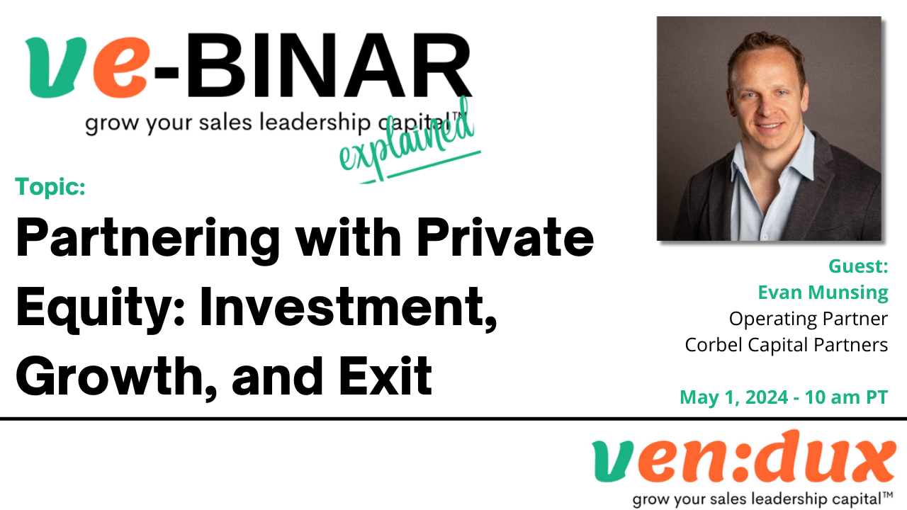 Webinar - ve-BINAR - Series for Founders, Owners, CEOs, Executives ...