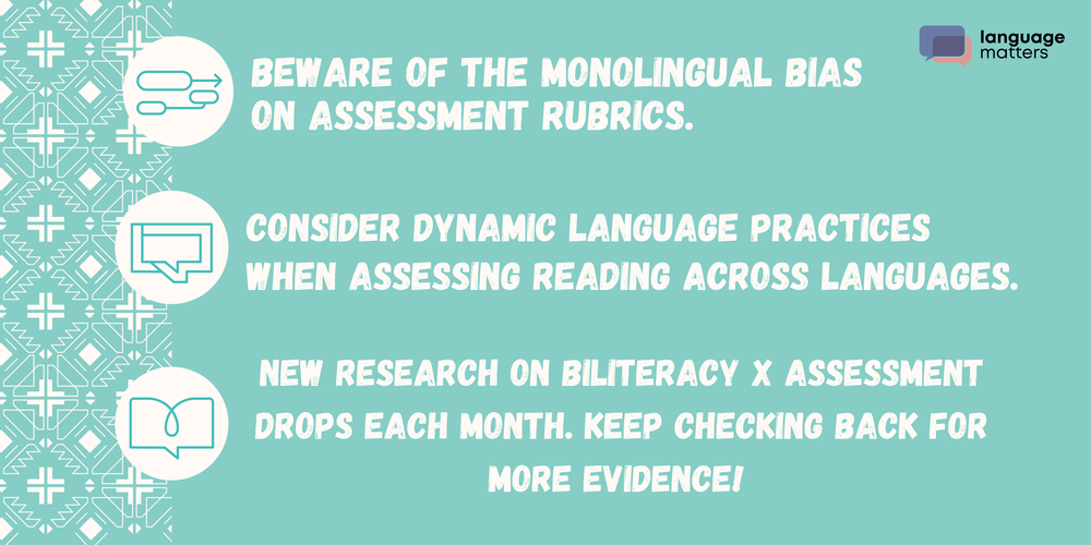 The Paradox of Biliteracy and Assessments — Language Matters