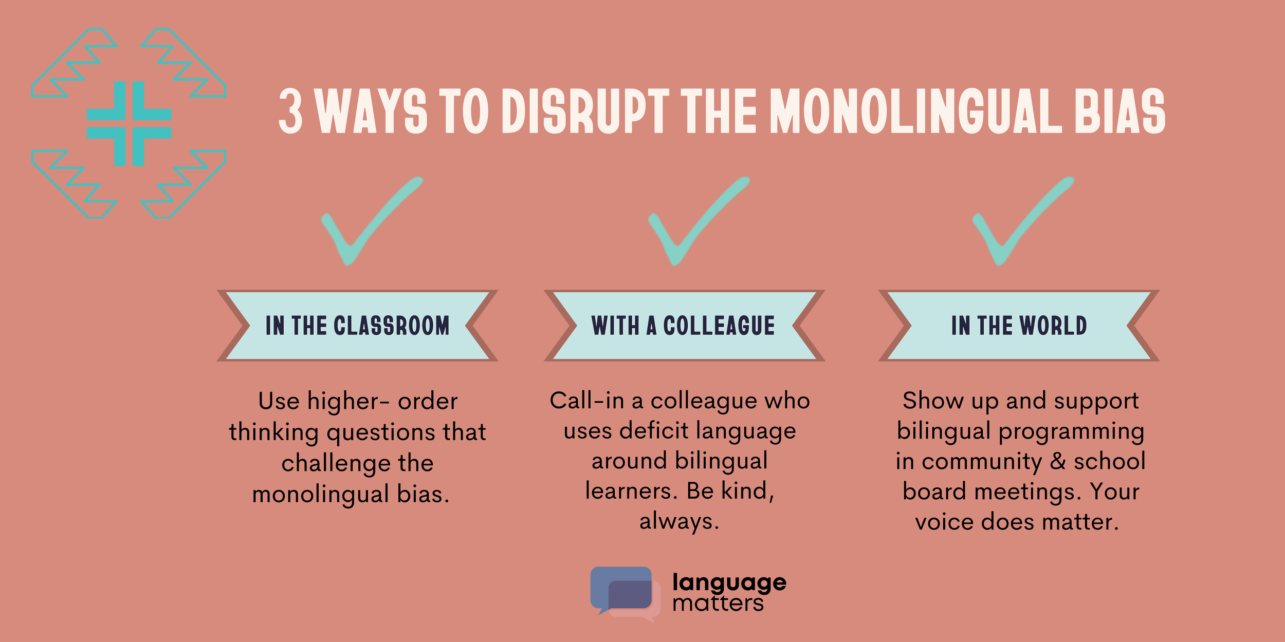 introducing: disrupting the monolingual bias — Language Matters