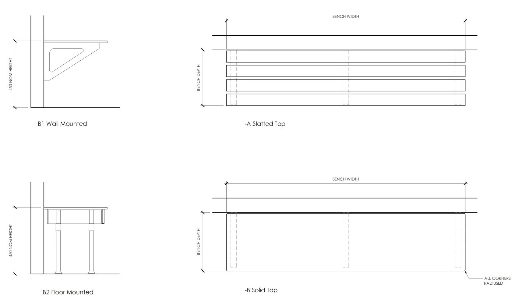 Bench Seating — KYI Systems