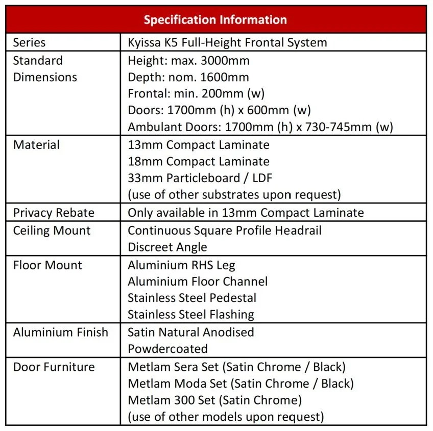 K5 System — KYI Systems