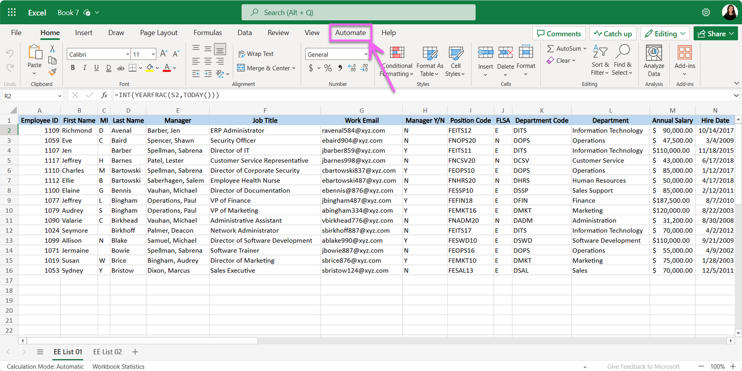 Automate Reports in Excel with Office Scripts — Sharon Smith ...