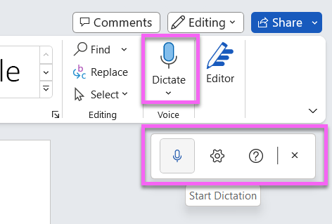 Type Hands-Free Using Dictate & Voice Typing in Word & Docs- Voice-to ...