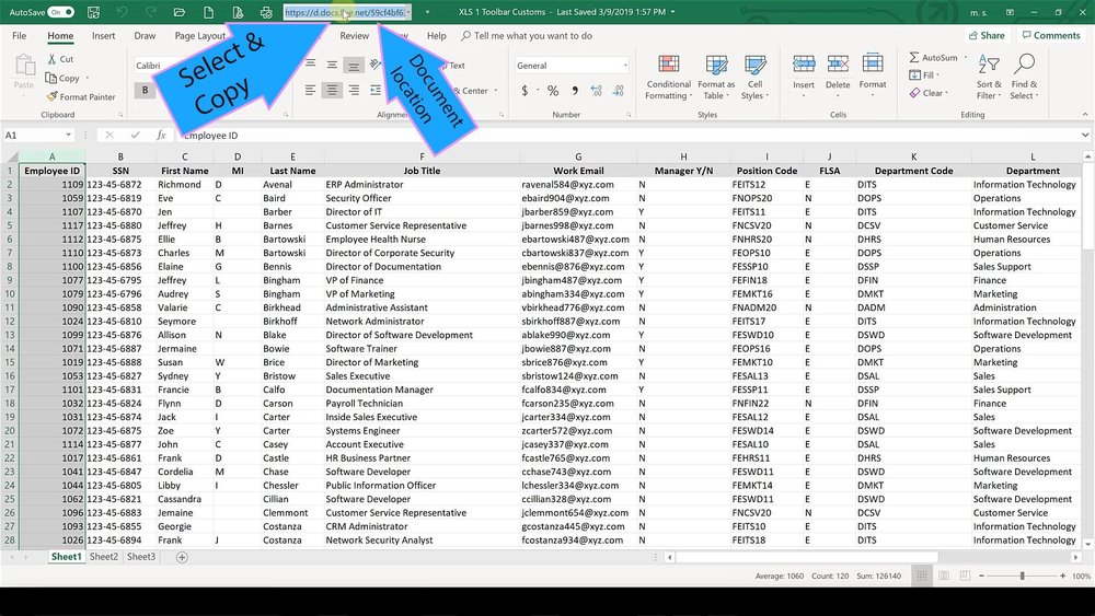How to Customize the Quick Access Toolbar and Status Bar in Excel ...