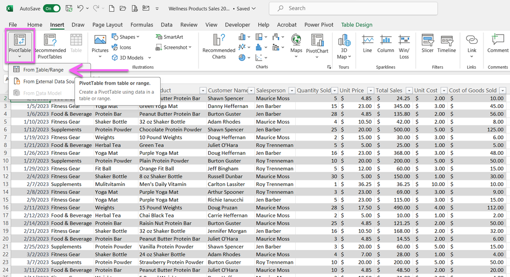 How to Create Pivot Tables in Excel to Analyze Data — Sharon Smith ...