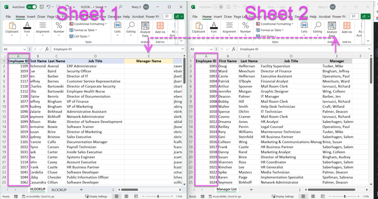 Pull Data into Excel Reports from Another Spreadsheet with VLOOKUP and ...