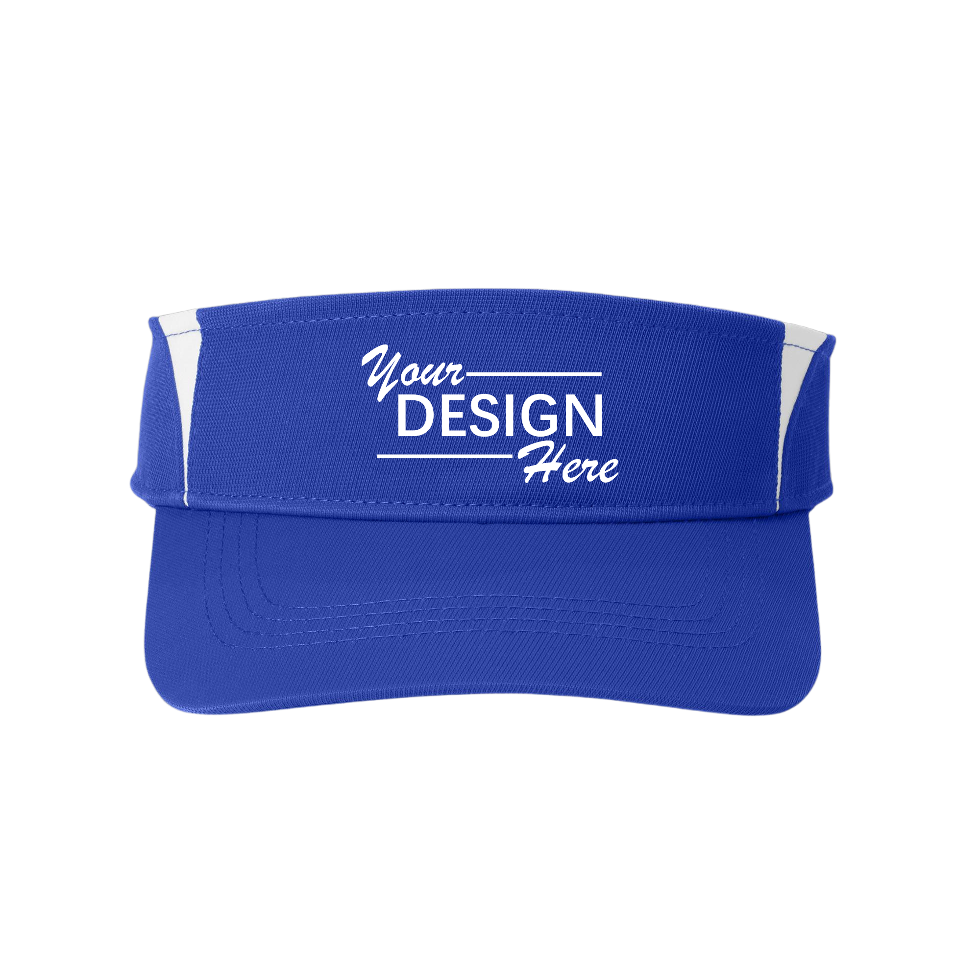 Custom Sport-Tek® PosiCharge® RacerMesh® Visor STC27 — L1 Print