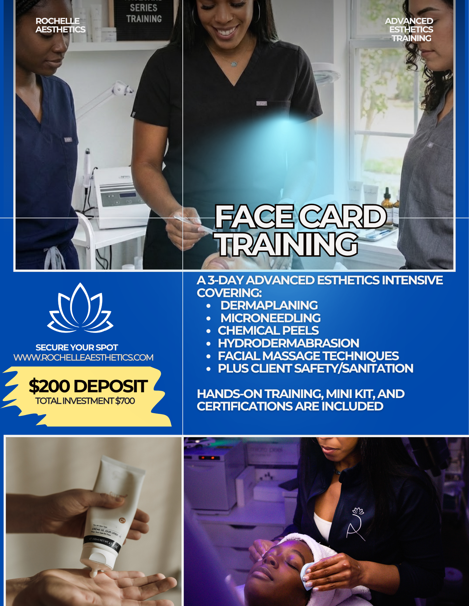 Advanced Esthetics Training — Rochelle Aesthetics