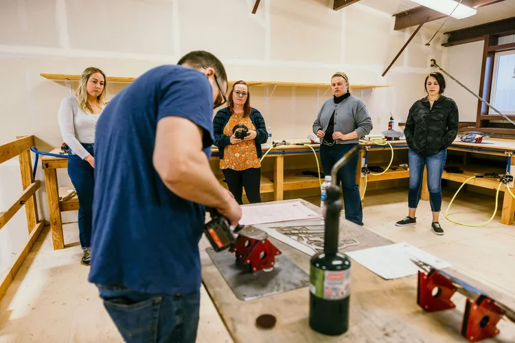 SITKA METAL ART CLASSES - THE SALTY SITKAN