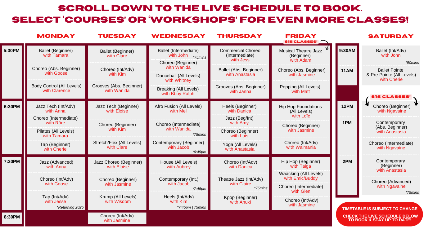 Appointments 1 — Mad Dance House