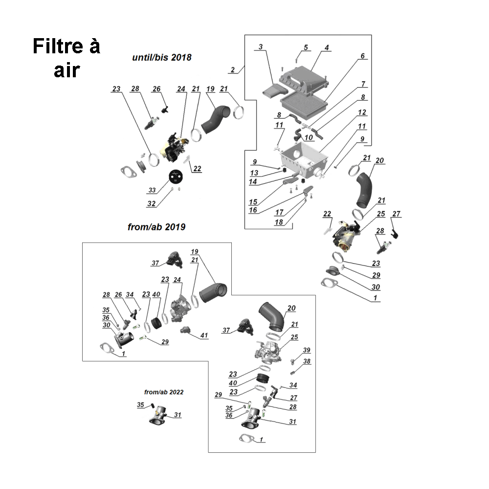 N°23 Collier de serrage 32x50, filtre à air — Moto Side Aventure - URAL ...