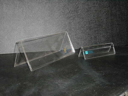 Name Tents / A-Frames — Plastic Fabrication Centre