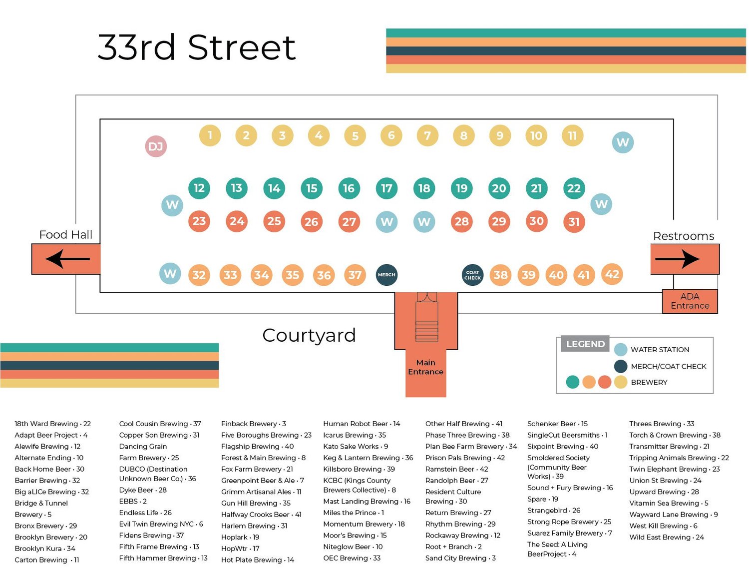 Opening Bash 2024 Beer & Maps — NYC Brewer's Guild