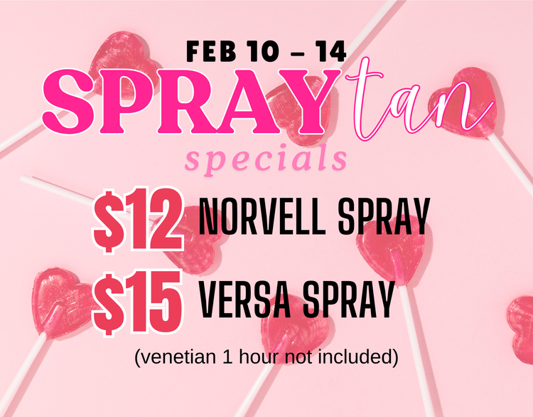 EVENTS + SPECIALS — Sunsational Tanning