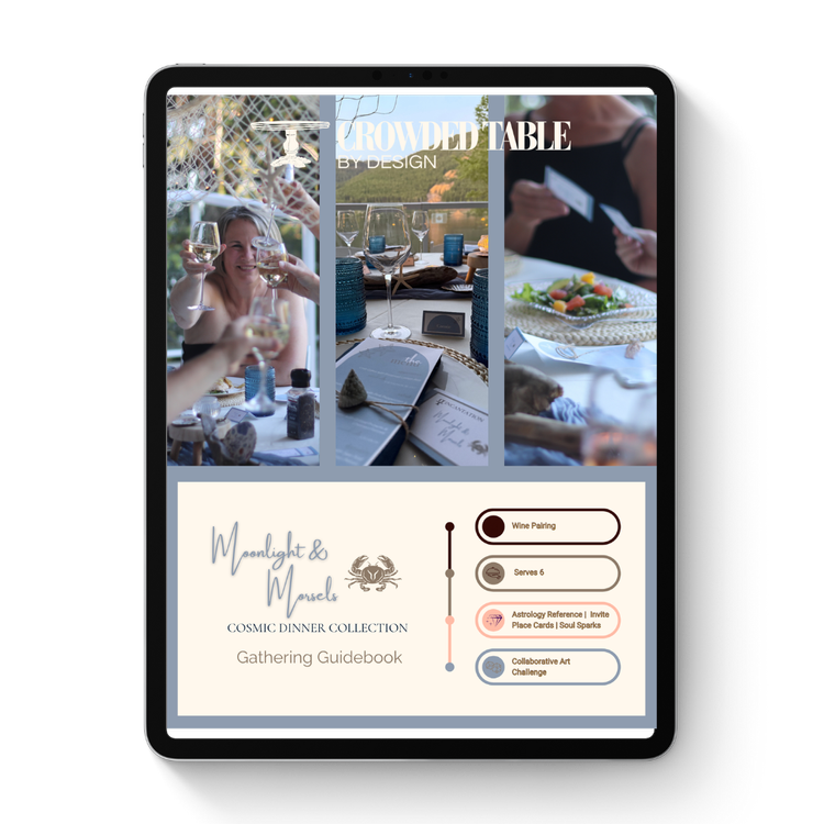 Crowded Table by design - Gathering Guidebooks, Event Design