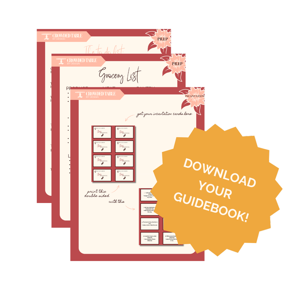 Harvest Gathering Guidebook — Crowded Table by design - Gathering ...