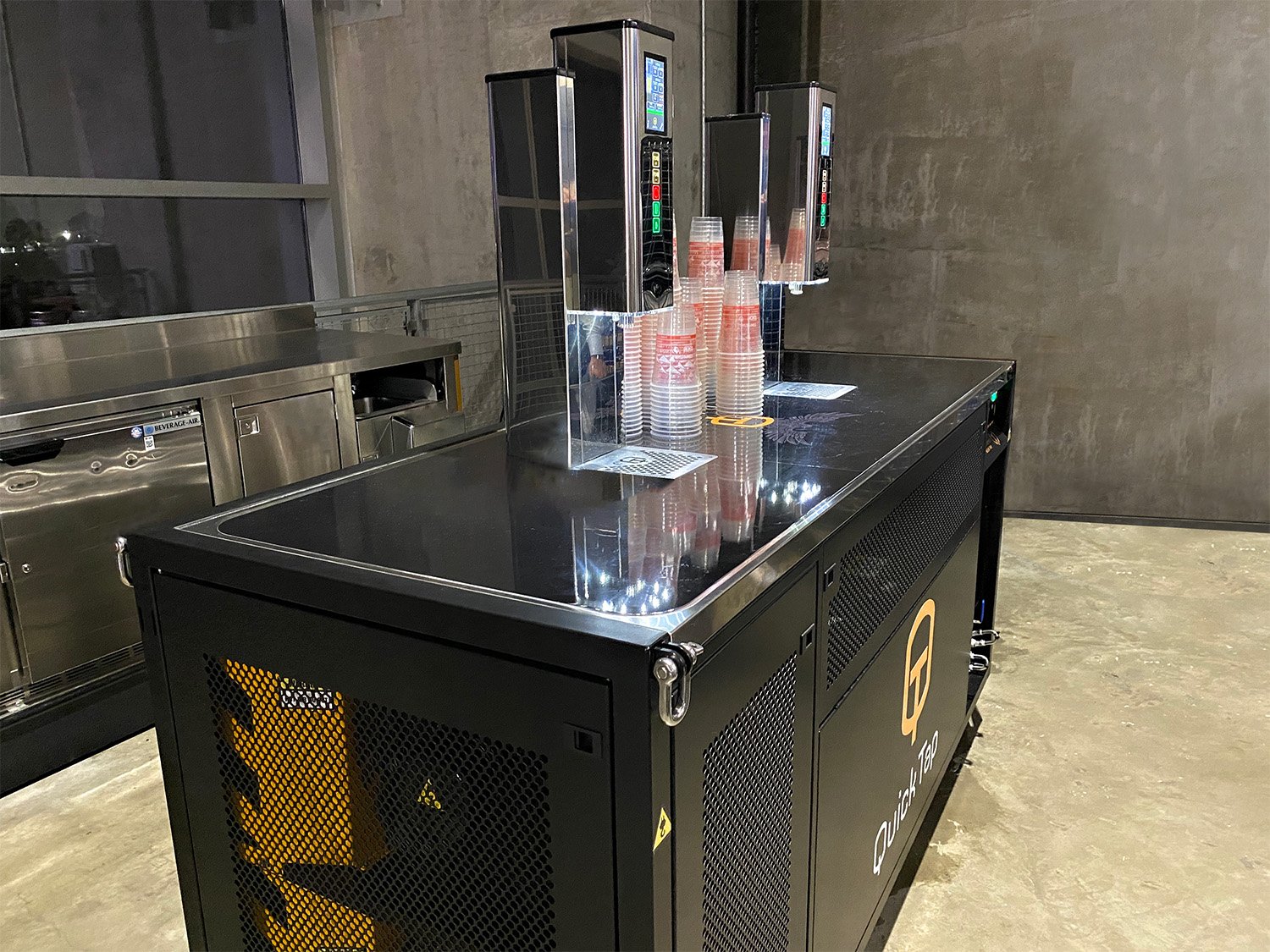 QuickTap Beer Dispensing System | The Fastest Taps for Stadiums