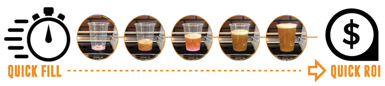 ReverseTap Rapid Bottom Filling Draft Beer Dispenser