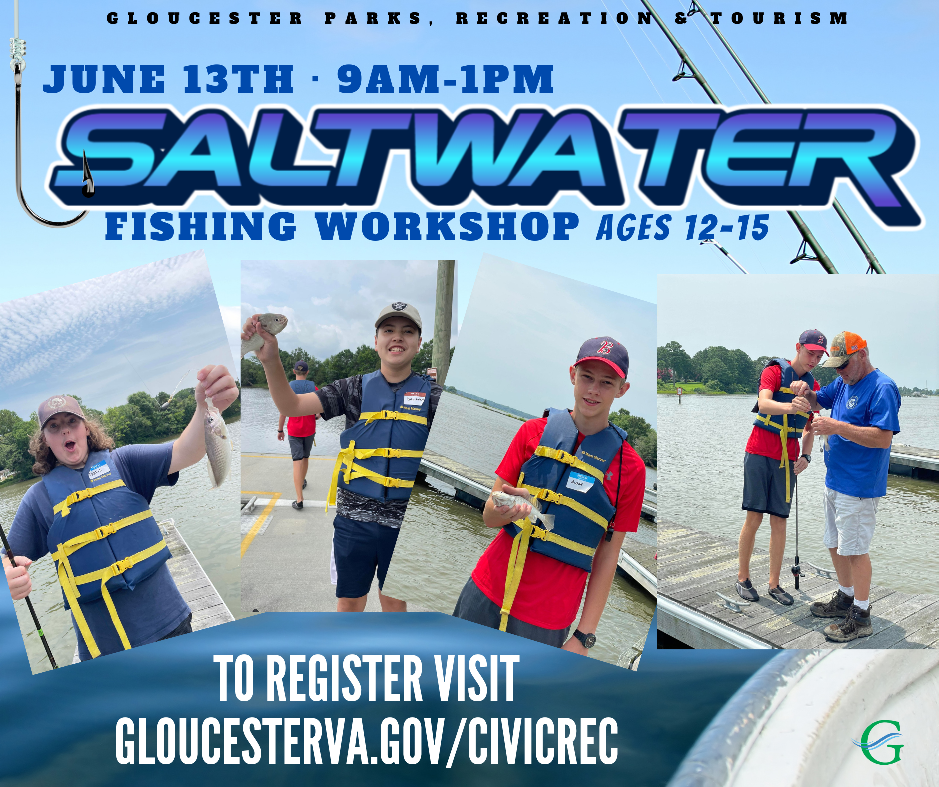 Saltwater Fishing Workshop — Gloucester County, VA