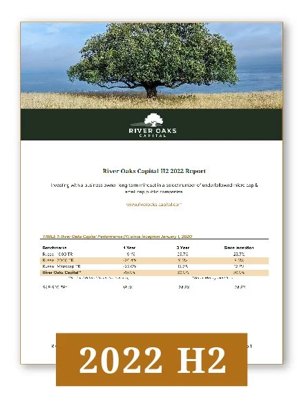 Investment Memos — River Oaks Capital