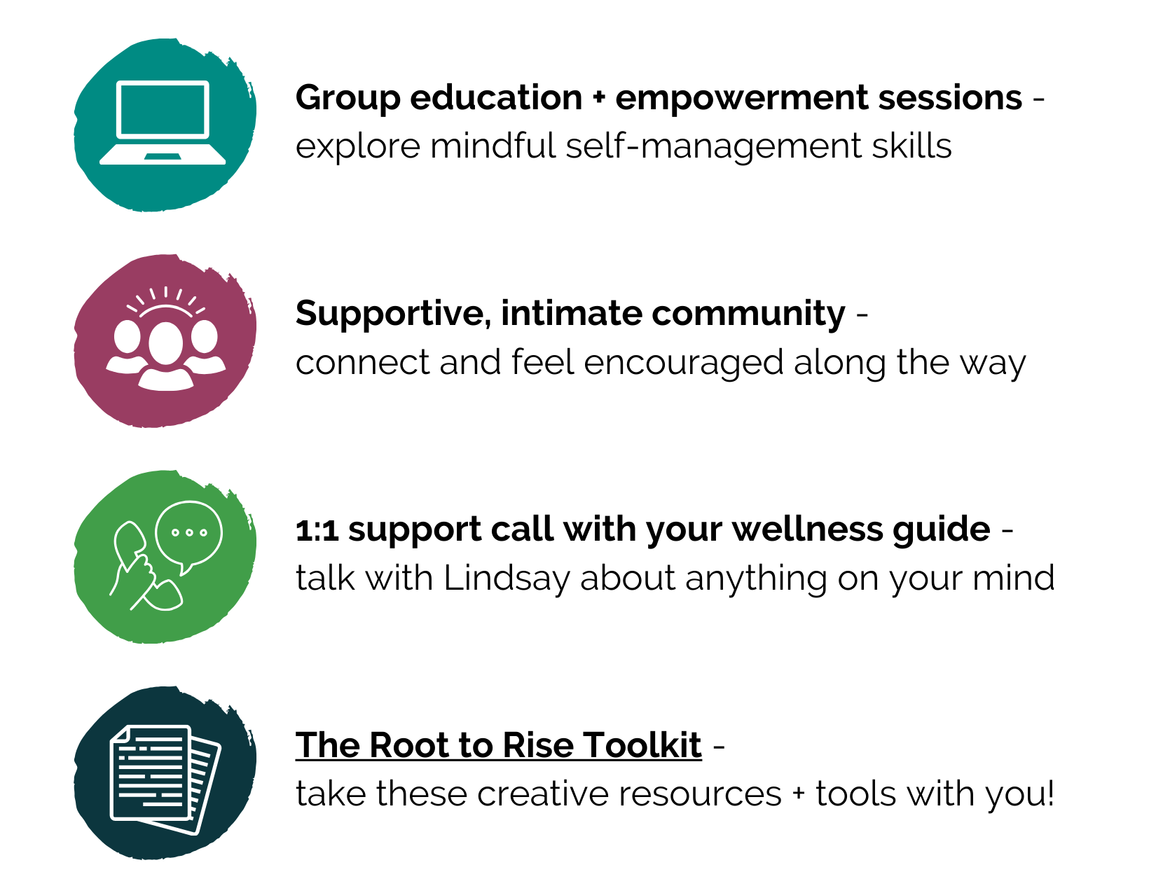 Root to Rise — Lindsay Voorhees | Wellness Guide