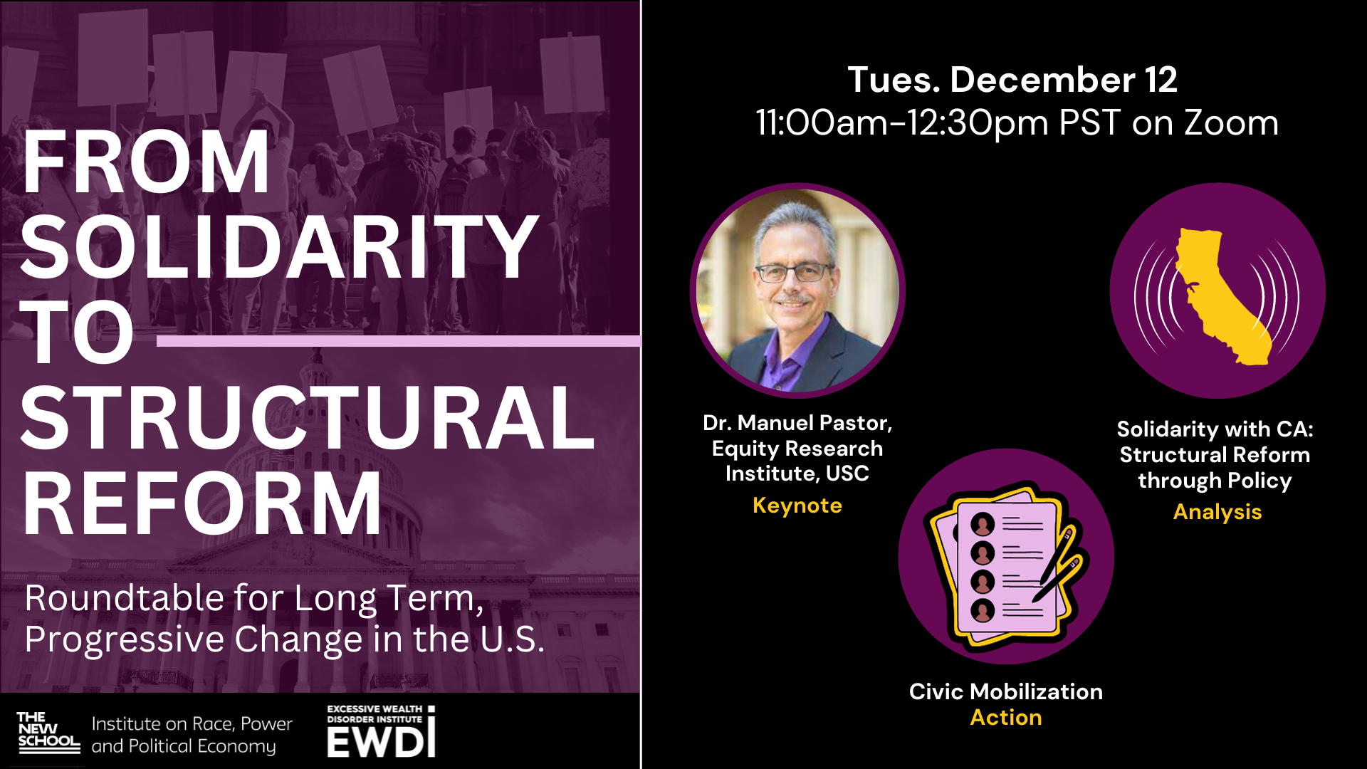 Events — Excessive Wealth Disorder Institute